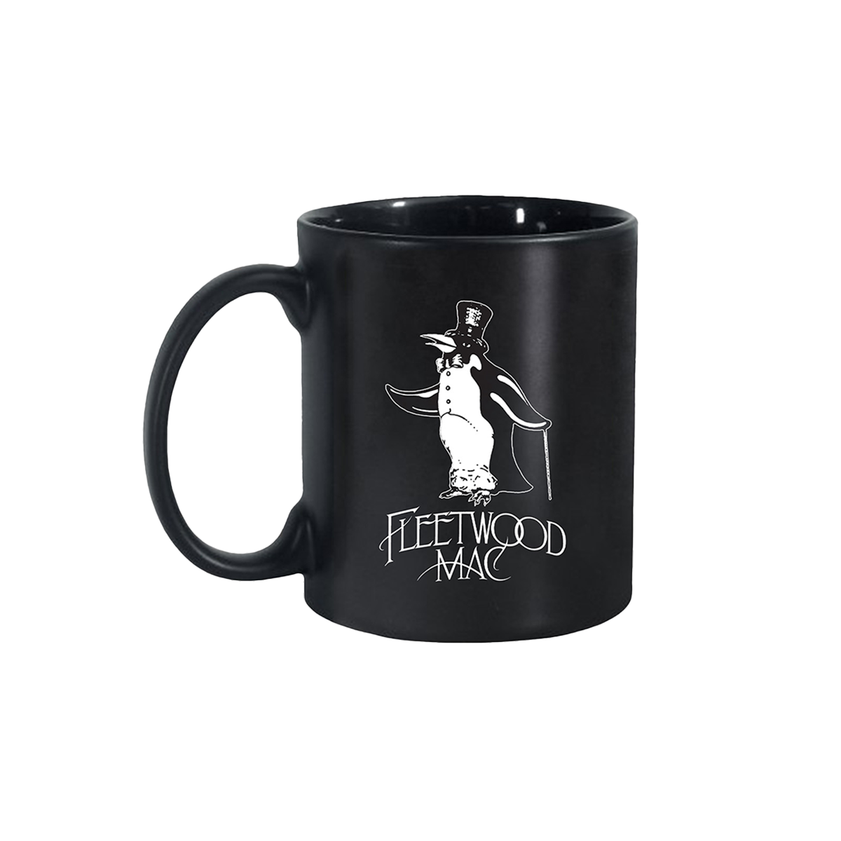 Penguin Black Logo Mug – Fleetwood Mac US